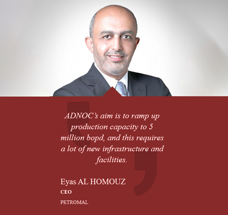 EPC and EOR for ADNOC’s production ramp-up - Petromal LLC